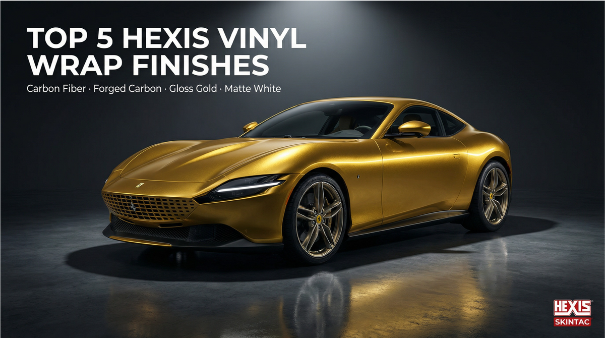 Top 5 Hexis Vinyl Wrap Colors & Finishes – Rvinyl