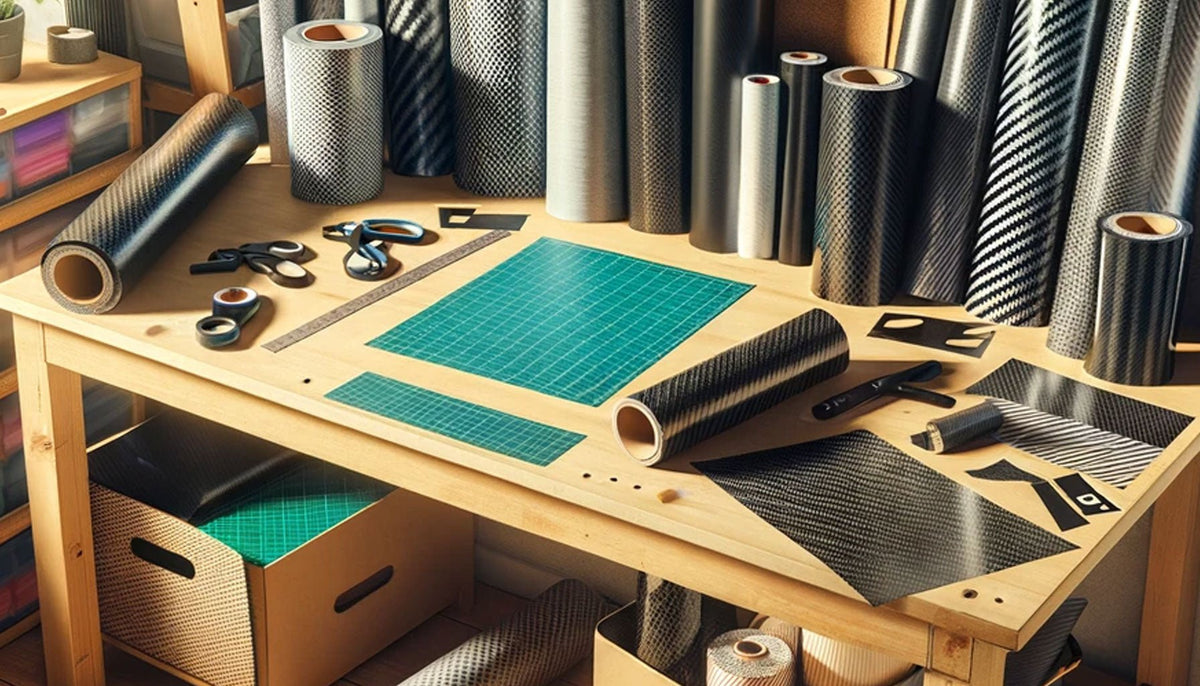 Carbon Fiber Craft Vinyl | Craft Sheets – Rvinyl