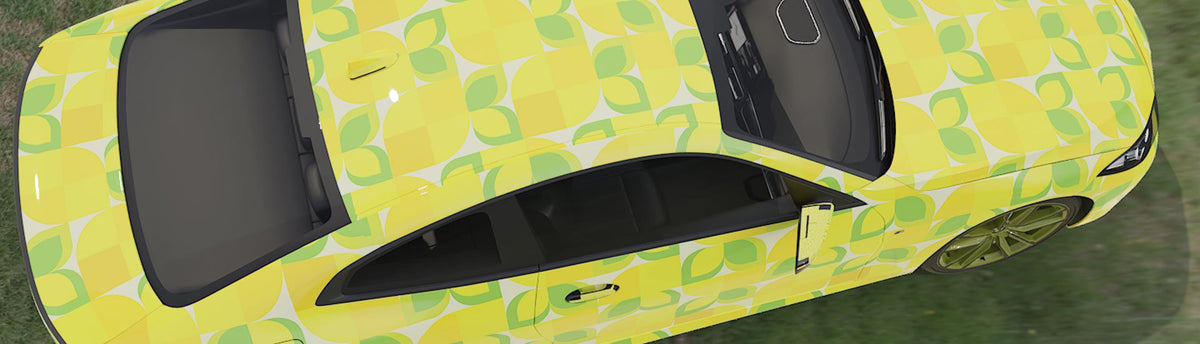 Lemon Wrap Films | Lemon Vinyl Wraps – Rvinyl