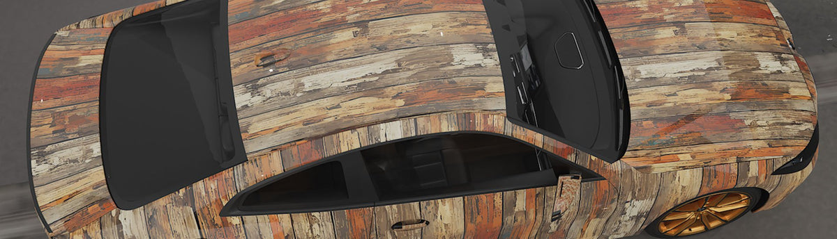 Natural Vertical Wood Plank Wrap Films | Natural Vertical Wood Plank V ...
