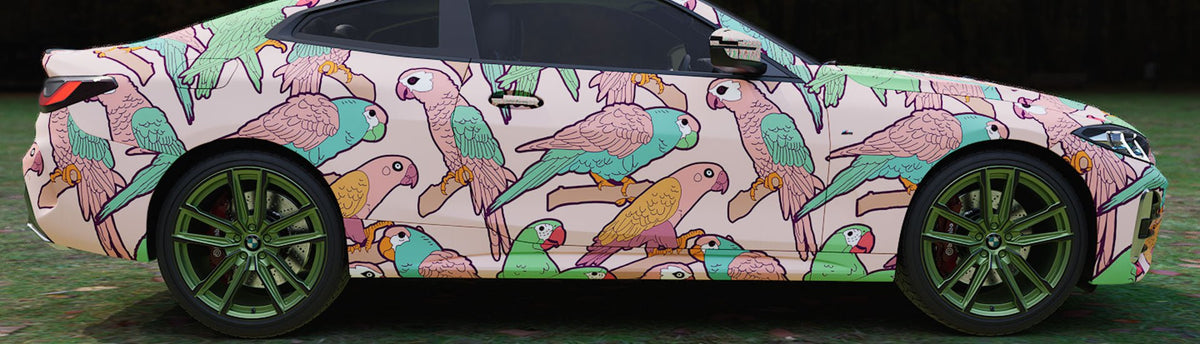 Parrot Wrap Films | Parrot Vinyl Wraps – Rvinyl