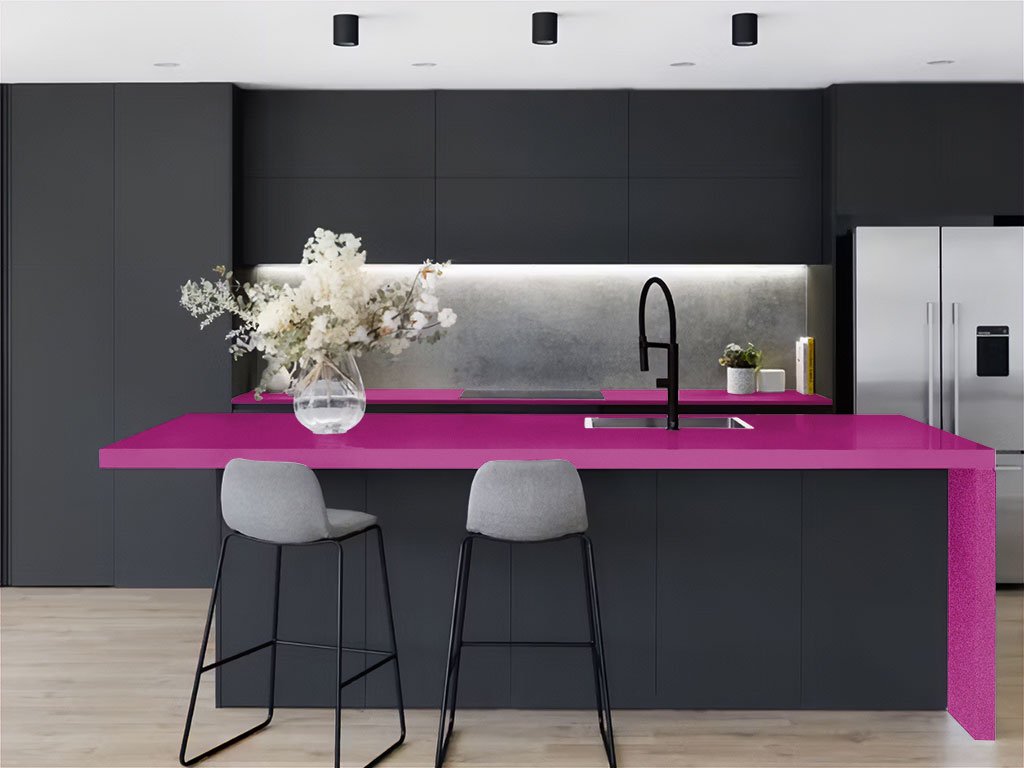 3M™ 1080 Gloss Fierce Fuchsia Kitchen Countertop Wraps | Counter Wraps ...