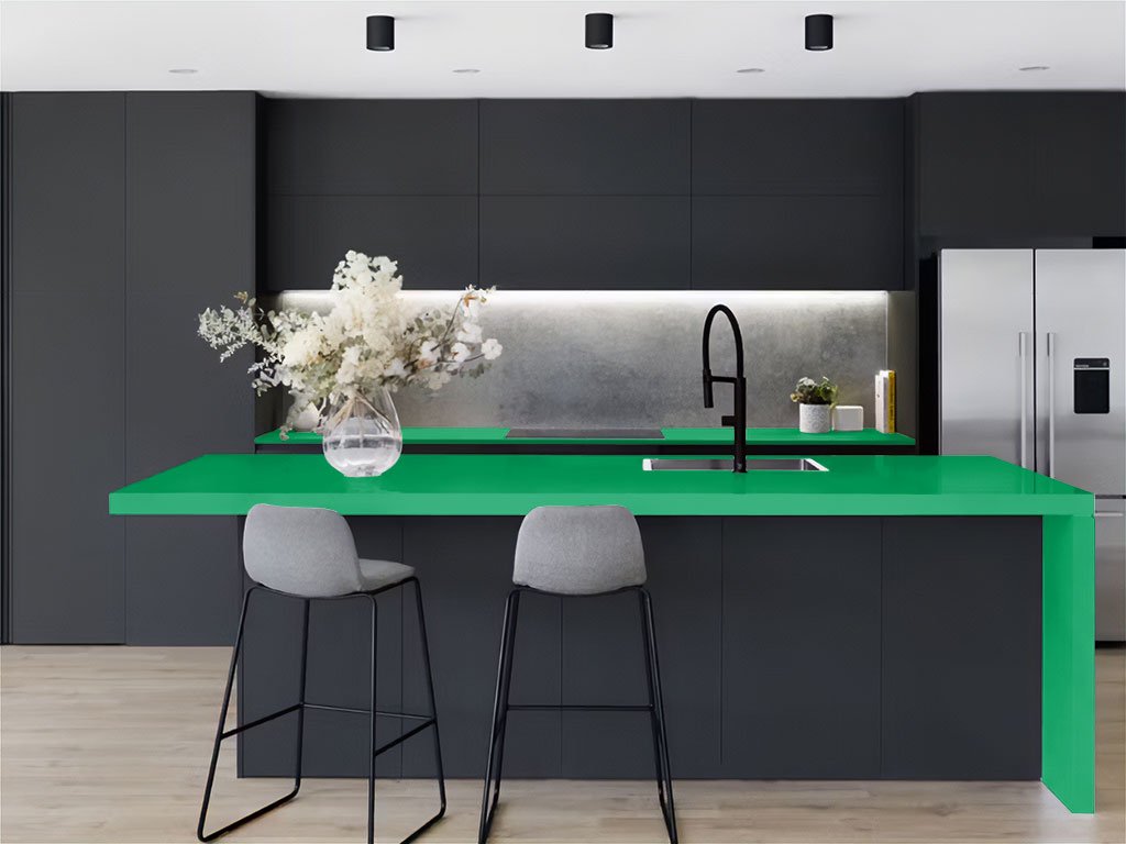3M™ 1080 Gloss Kelly Green Kitchen Countertop Wraps | Counter Wraps ...