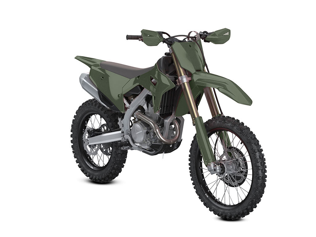 3M™ 2080 Matte Military Green Dirt Bike Wraps | Vinyl Motocross Covers ...