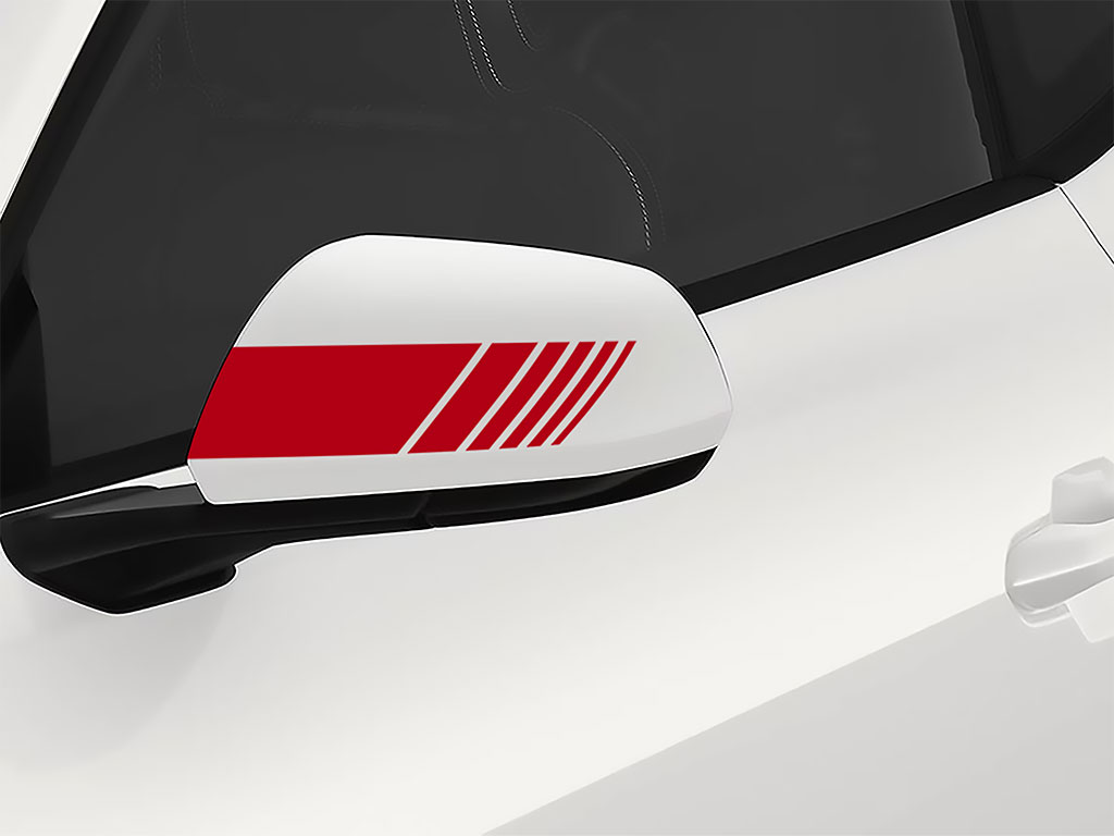 3M™ Dark Red Side-View Mirror Decal – Rvinyl