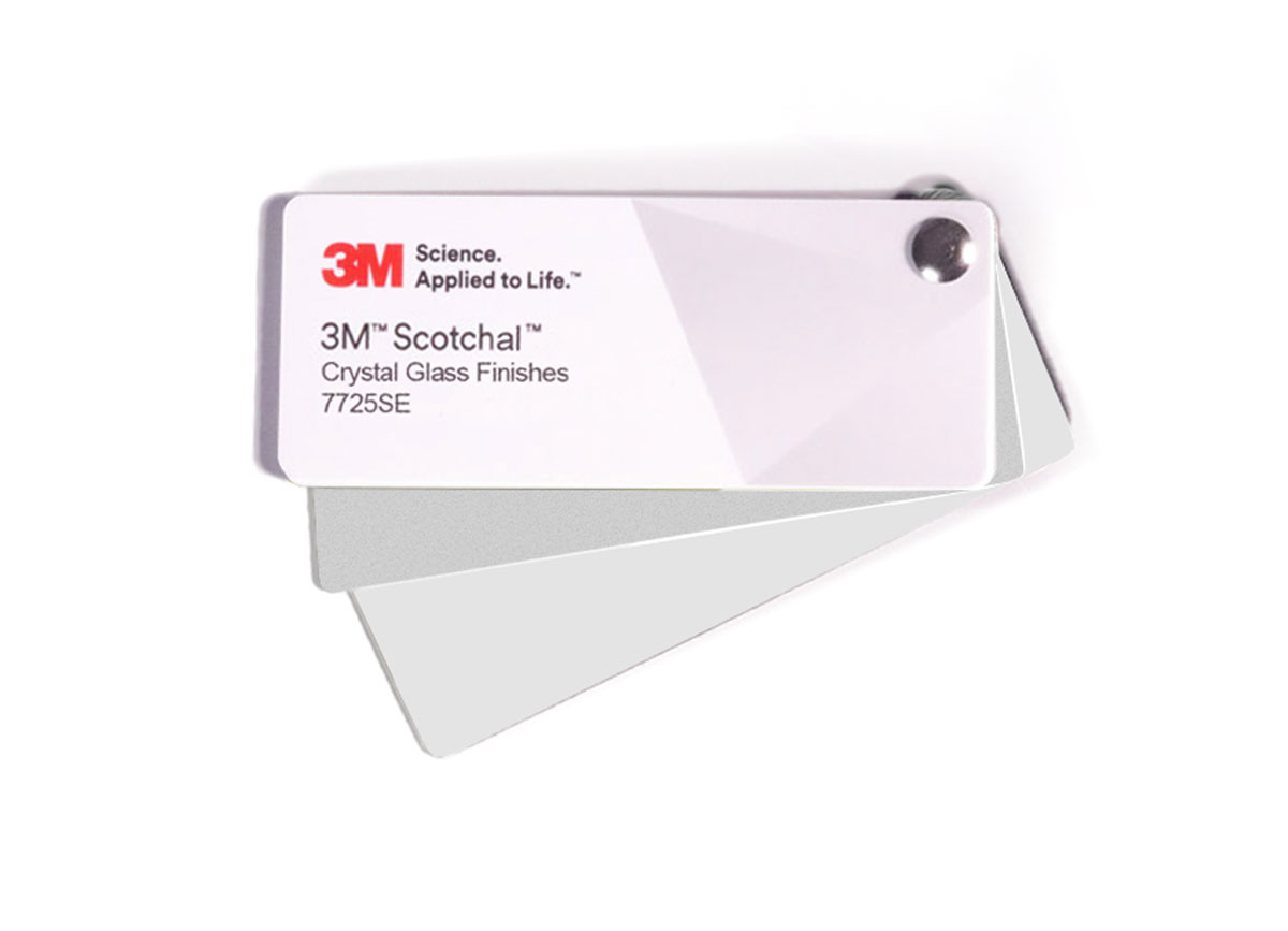 3M™ Scotchcal 7725SE Crystal Graphic Film Sample Swatches – Rvinyl