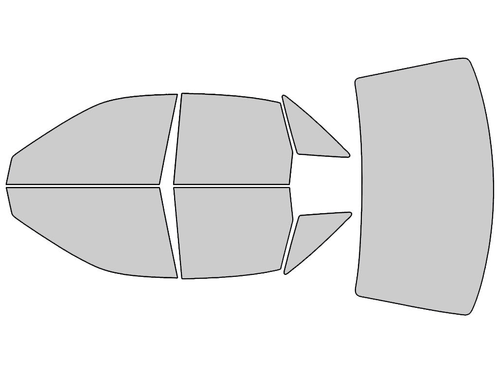 Avery Dennison™ Chevrolet Caprice 1991-1996 Sedan HP Pro Precut Window ...