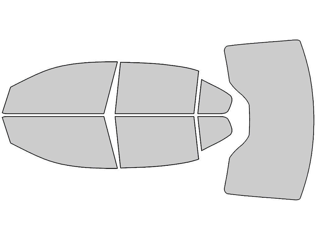 Avery Dennison™ Ford Taurus 2010-2012 NR Nano Ceramic IR Precut Window ...