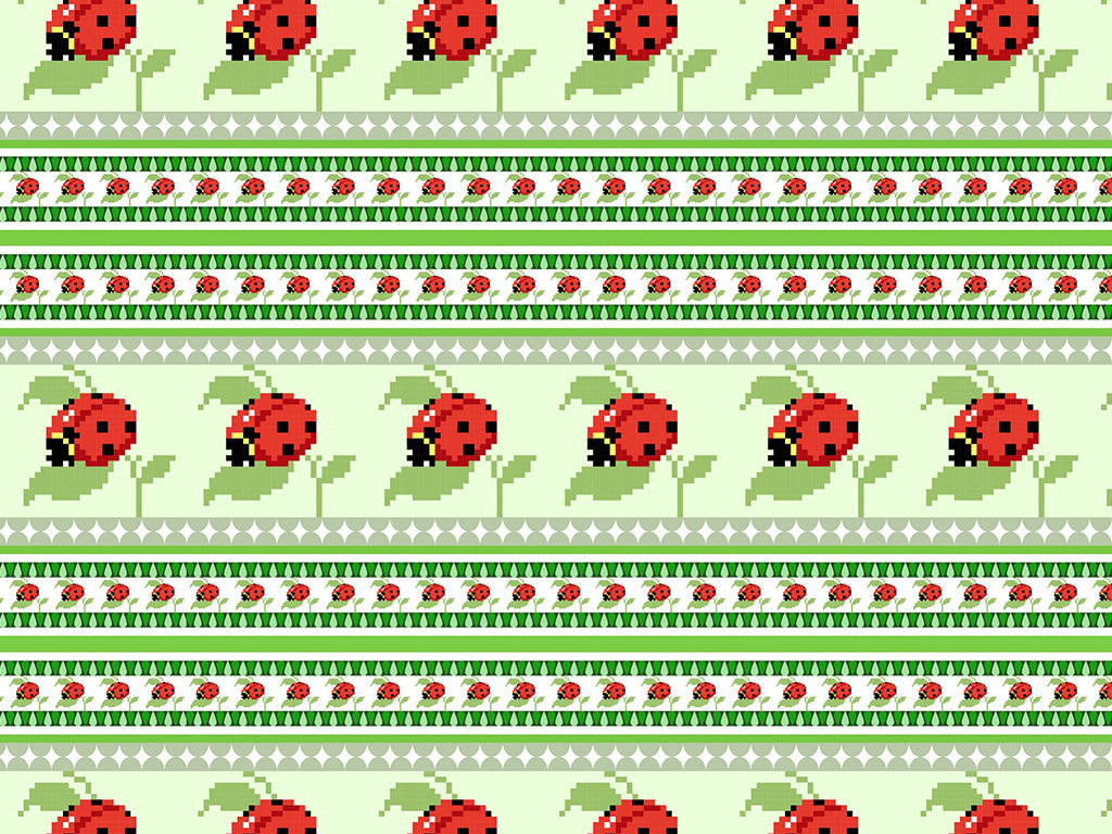 Rwraps™ Afternoon Tea Ladybug Vinyl Wrap | Bug Print Car Wrap Film – Rvinyl