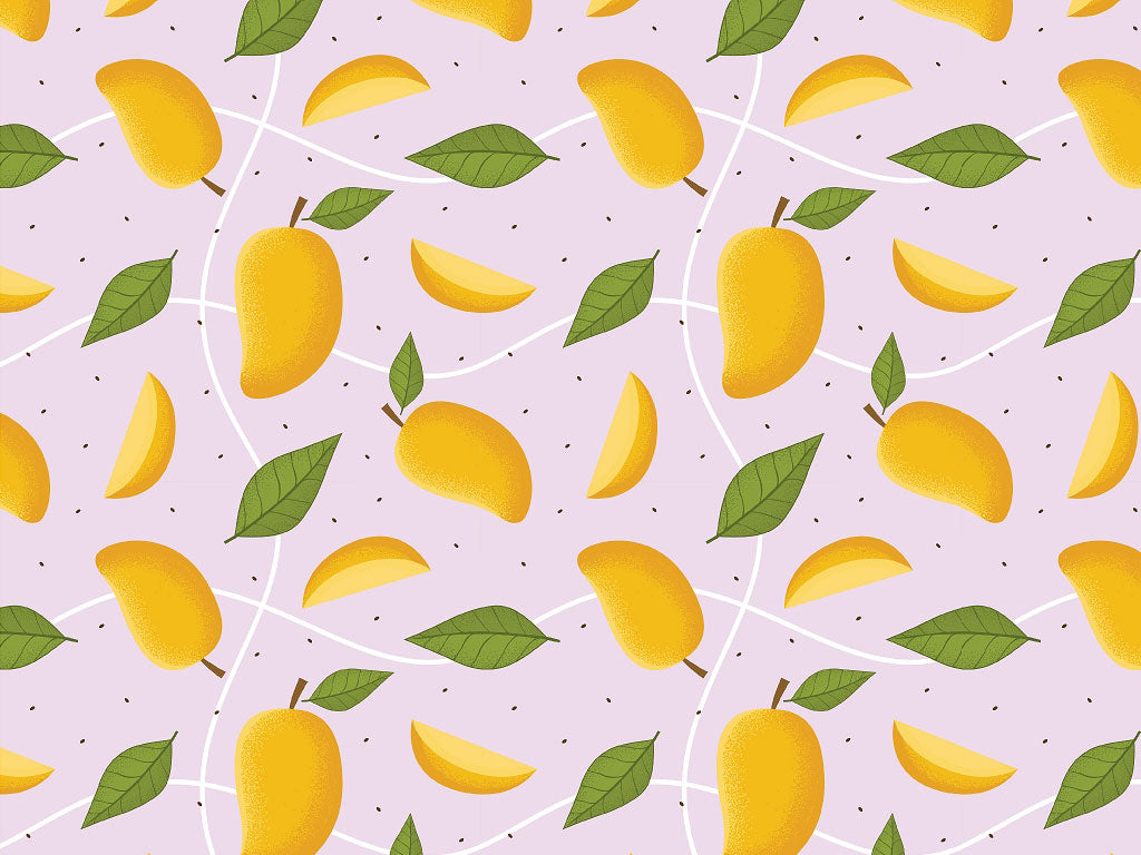 Rwraps™ Alice Variety Mango Vinyl Wrap | Fruit Print Car Wrap Film – Rvinyl