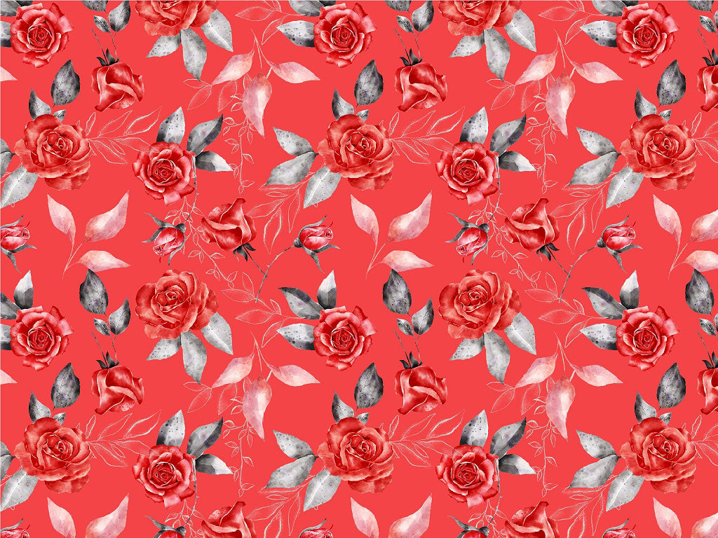 Rwraps™ Aphrodite Rose Classic Floral Vinyl Wrap | Floral Print Car ...