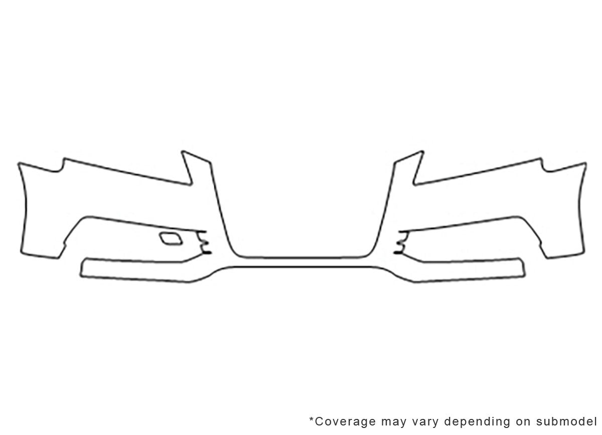 Avery Dennison™ Audi A3 2009-2013 Bumper Precut PPF | Clear Bra PPF ...
