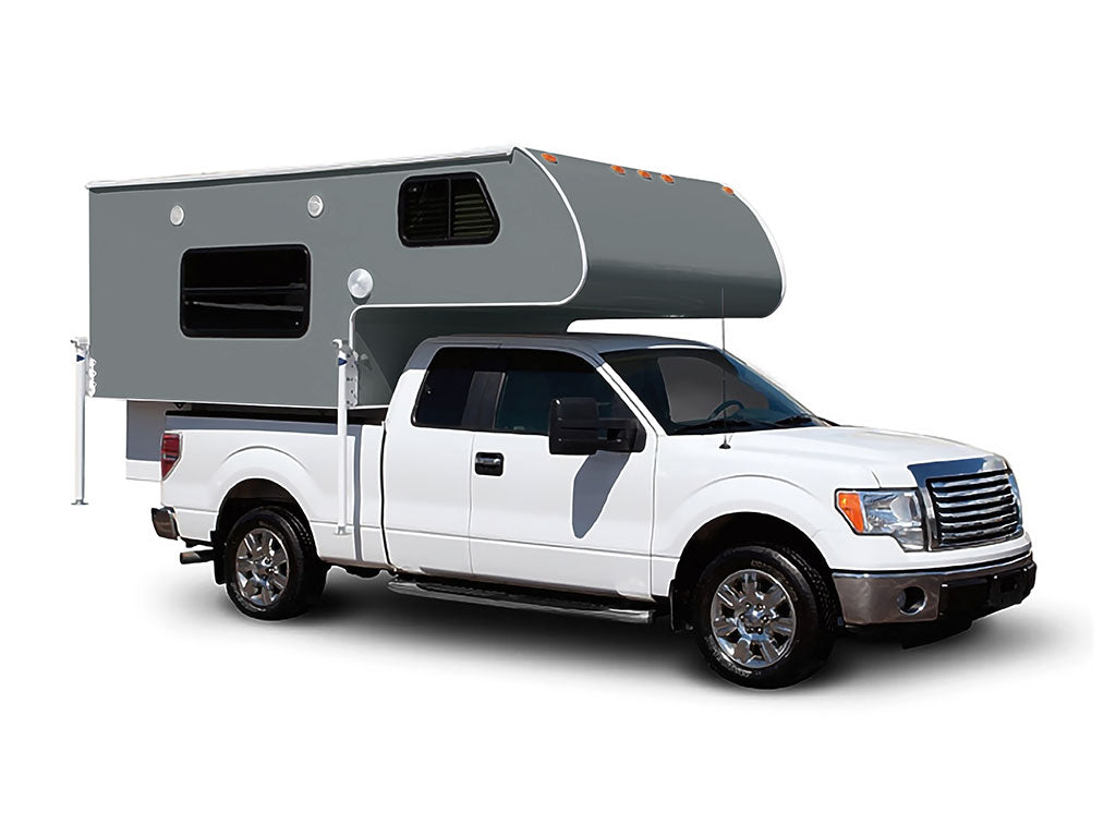 Avery Dennison™ SW900 Matte Dark Gray Truck Camper Wraps | Truck Camper ...