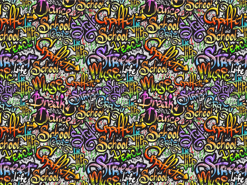 Rwraps™ Break Dance Sticker Bomb Vinyl Wrap | Sticker Bomb Print Car ...