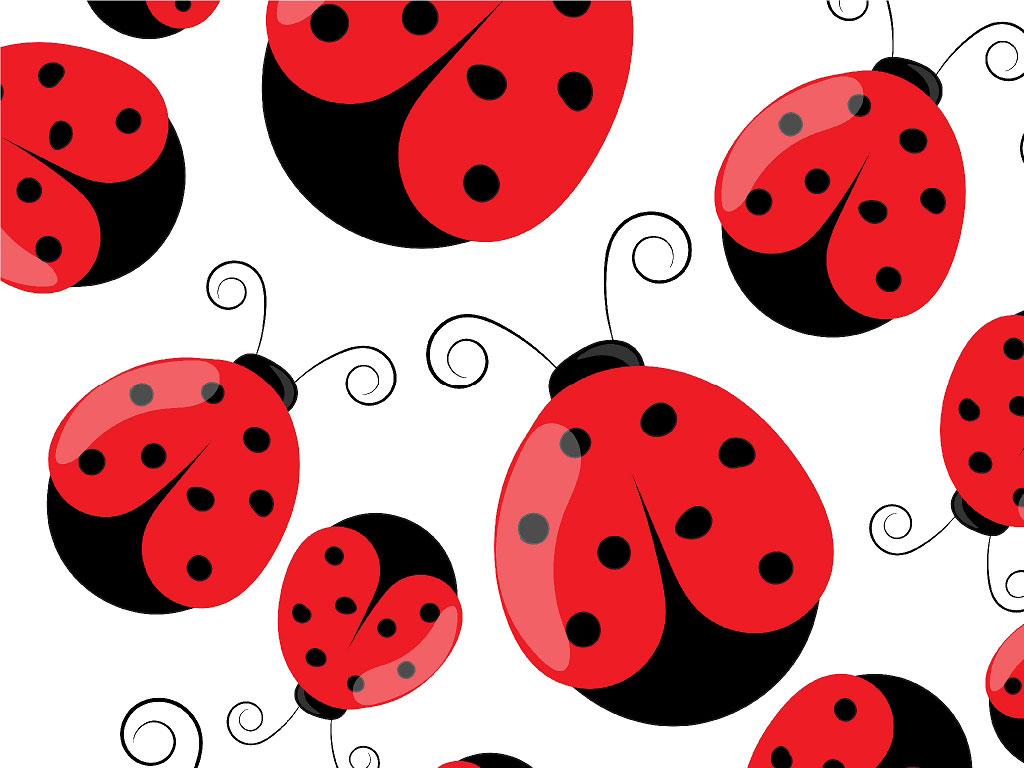 Rwraps™ Cartoon Cuties Ladybug Vinyl Wrap | Bug Print Car Wrap Film ...