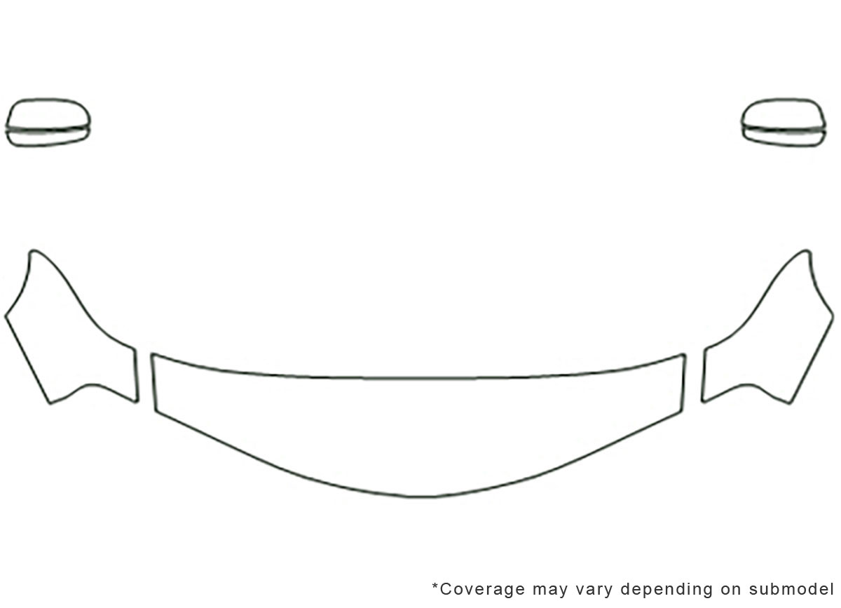 Avery Dennison™ Chevrolet Impala 2000-2005 Hood Precut PPF | Clear Bra ...