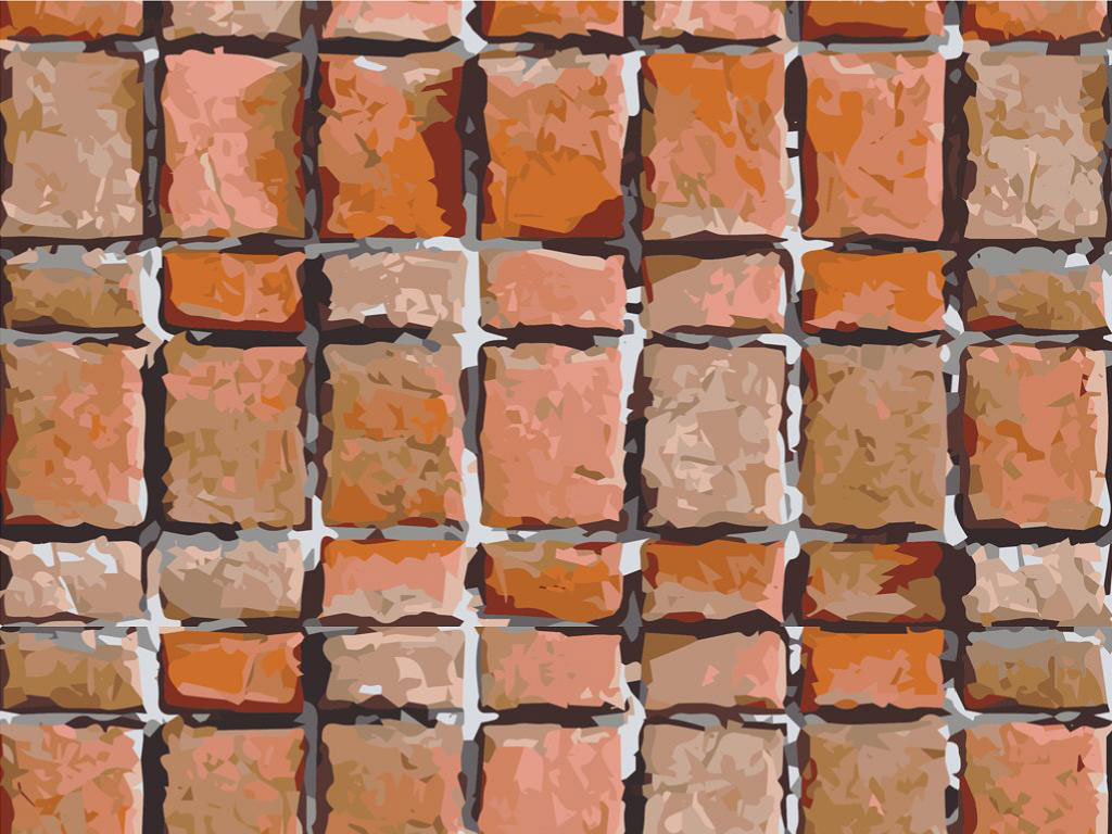 Rwraps™ Cinnamon Red Realistic Brick Vinyl Wrap | Brick Print Car Wrap ...