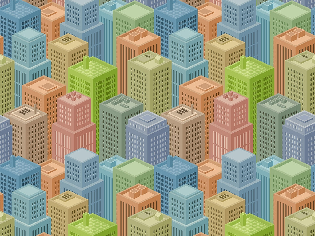 Rwraps™ Color Blocks Urban Cityscape Vinyl Wrap | Cityscape Print Car ...