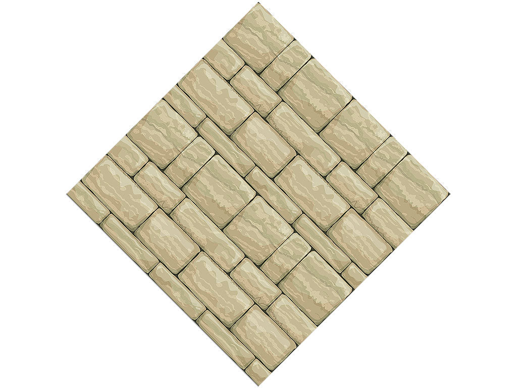 Rcraft™ Cream Ashlar Brick Craft Vinyl | Brick Craft Sheets & Rolls ...