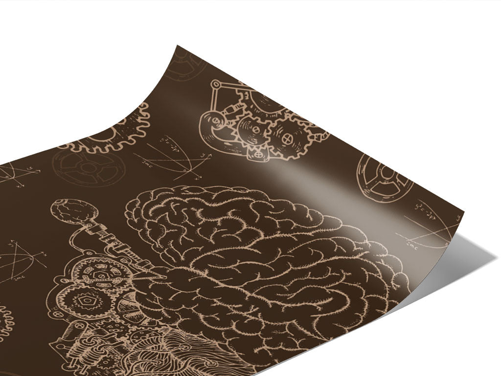 Rwraps™ Cyborg Mindset Steampunk Vinyl Wrap | Steampunk Print Car Wrap ...