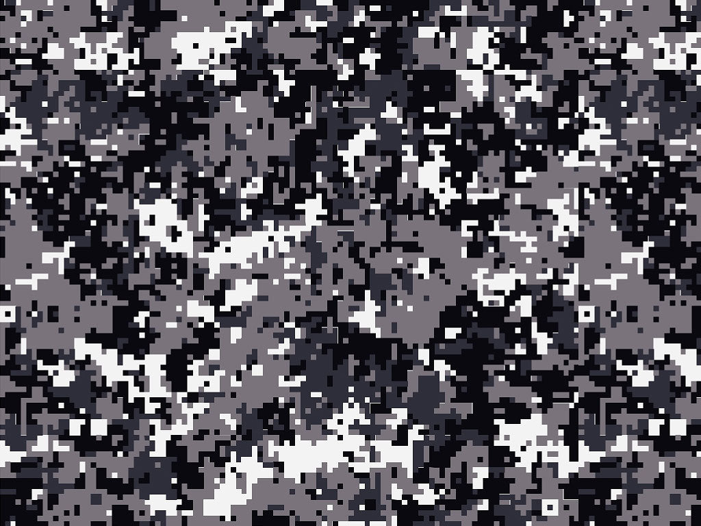 Rwraps™ Digital Smoke Gray Camouflage Vinyl Wrap | Camo Print Car Wrap ...