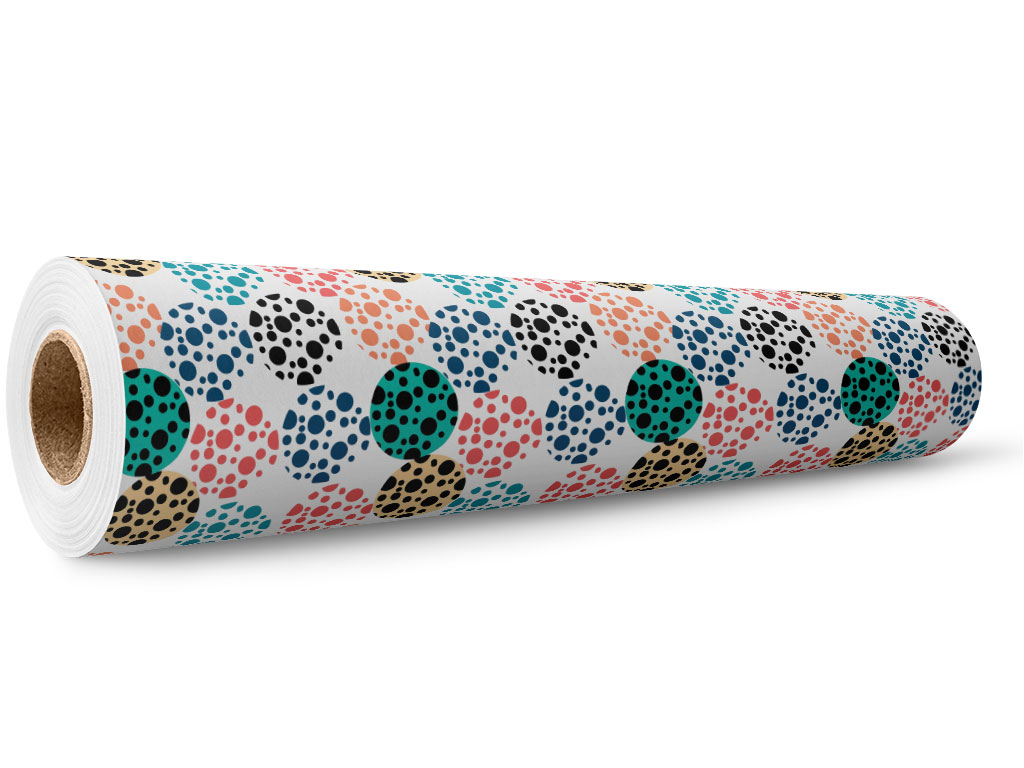 Rwraps™ Dot Inception Polka Dot Vinyl Wrap | Polka Dot Print Car Wrap ...