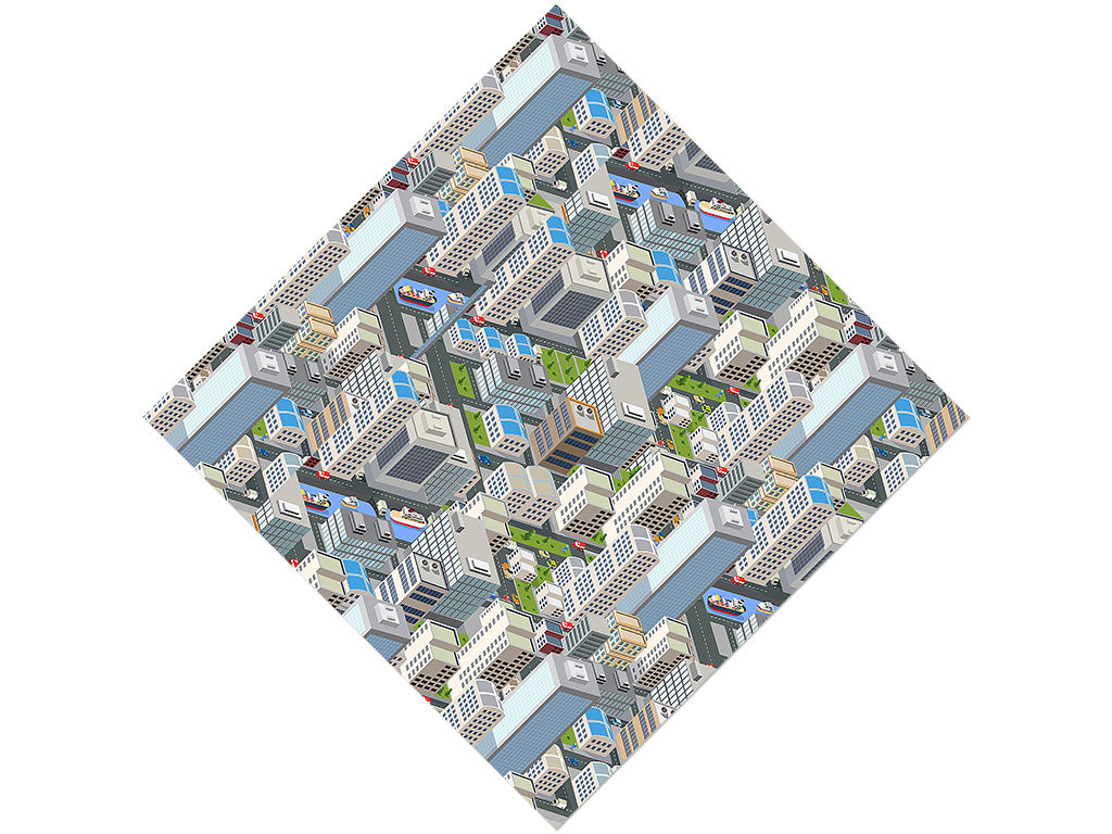 Rcraft™ Downtown Urban Cityscape Craft Vinyl | Cityscape Craft Sheets ...
