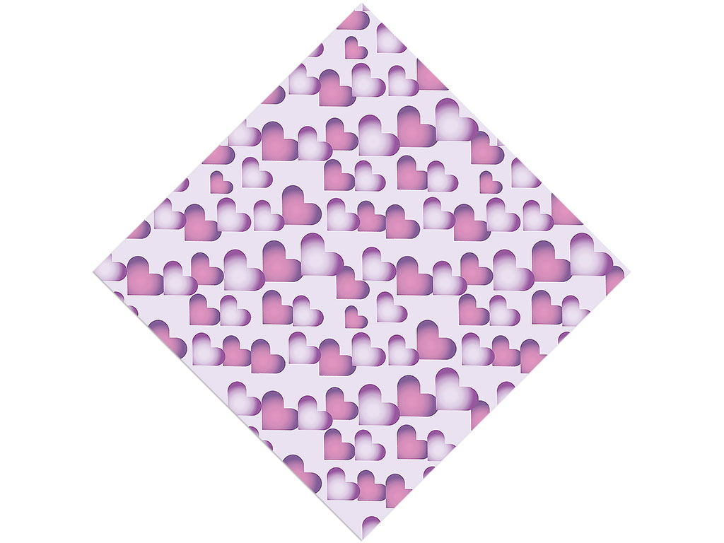Rcraft™ First Sight Purple Heart Craft Vinyl | Heart Craft Sheets ...