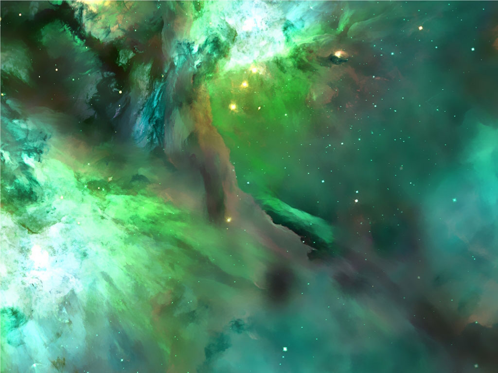Rwraps™ Galactic Green Space Vinyl Wrap | Science Fiction Print Car ...