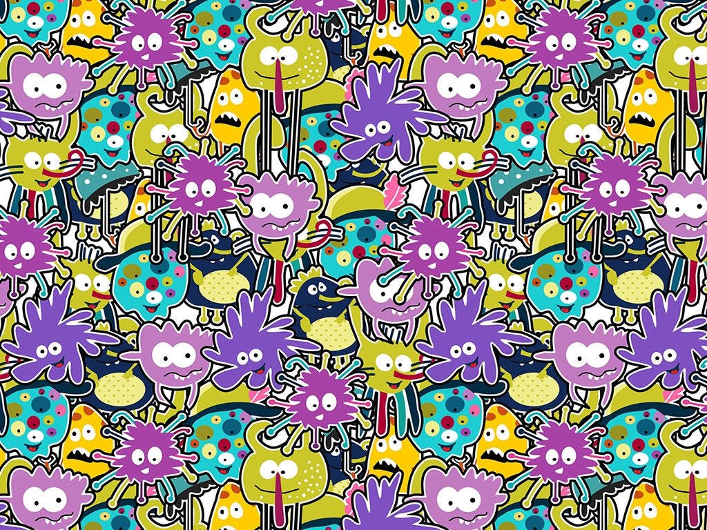 Rwraps™ Germophobe Sticker Bomb Vinyl Wrap | Sticker Bomb Print Car ...