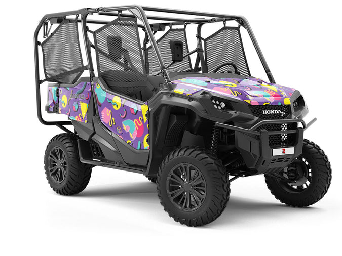 Rwraps™ Ghost Town 90s Retro Vinyl Wrap | Retro Print Car Wrap Film ...