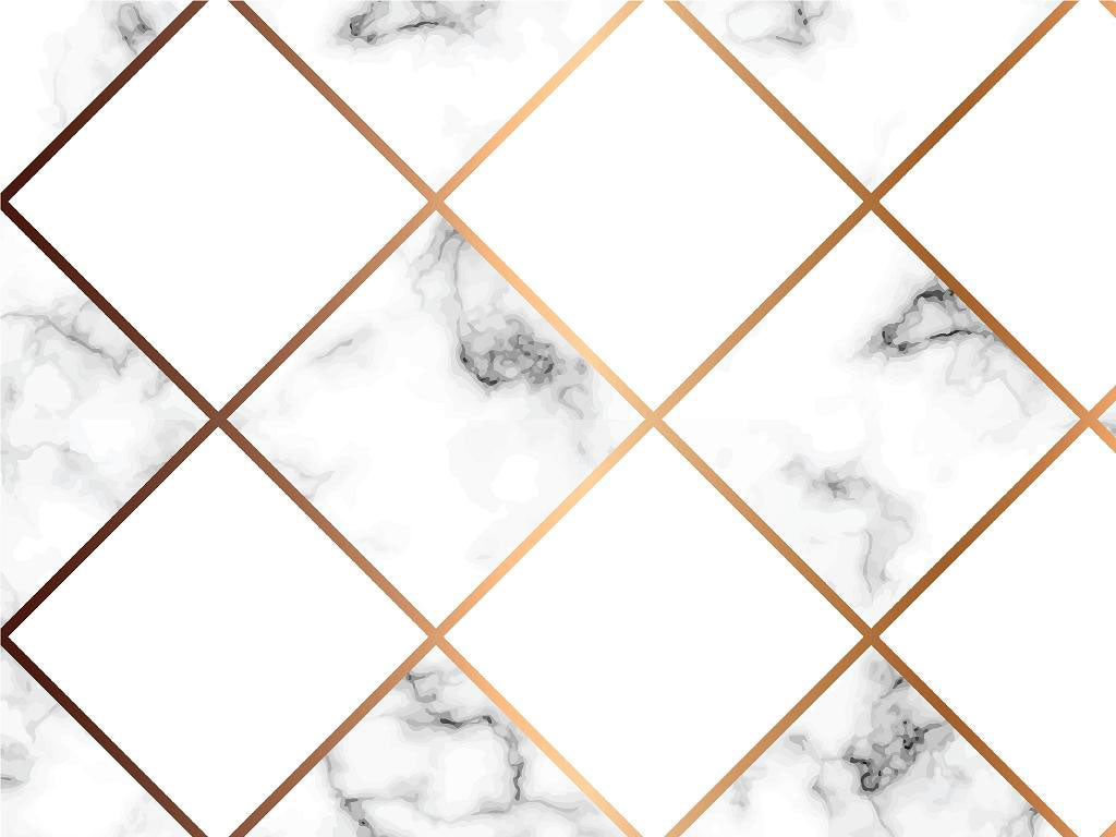 Rwraps™ Gold Inlay Marble Tile Vinyl Wrap | Tile Print Car Wrap Film ...
