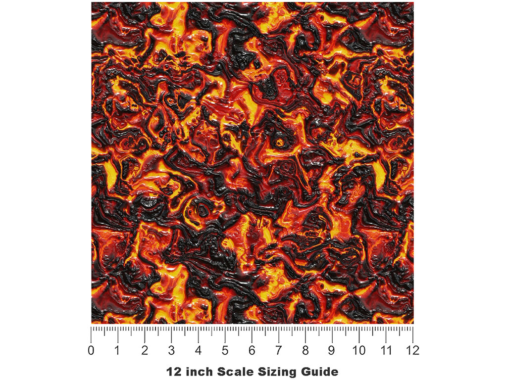 Rwraps™ Hawaiian Islands Lava Vinyl Wrap | Lava Print Car Wrap Film ...