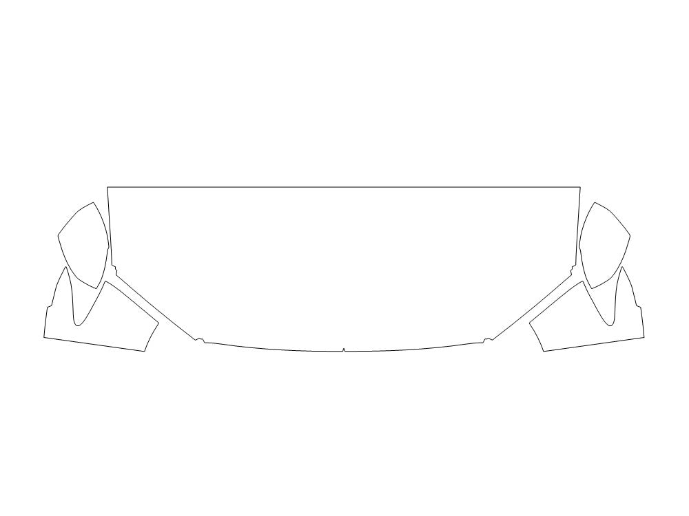 Avery Dennison™ Honda Passport 2022-2025 Hood Precut PPF | Clear Bra ...