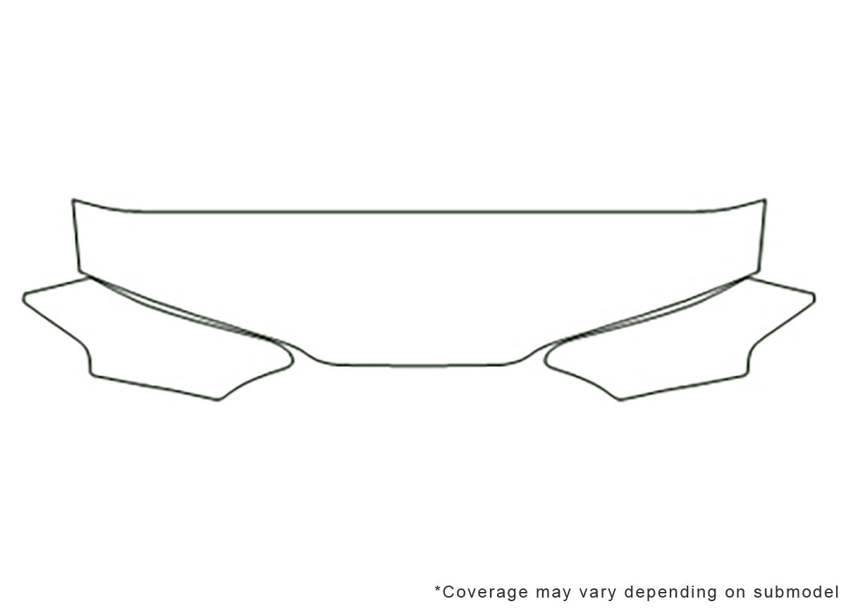 3M™ Honda Prelude 1992-1996 Hood Precut PPF | Clear Bra PPF – Rvinyl