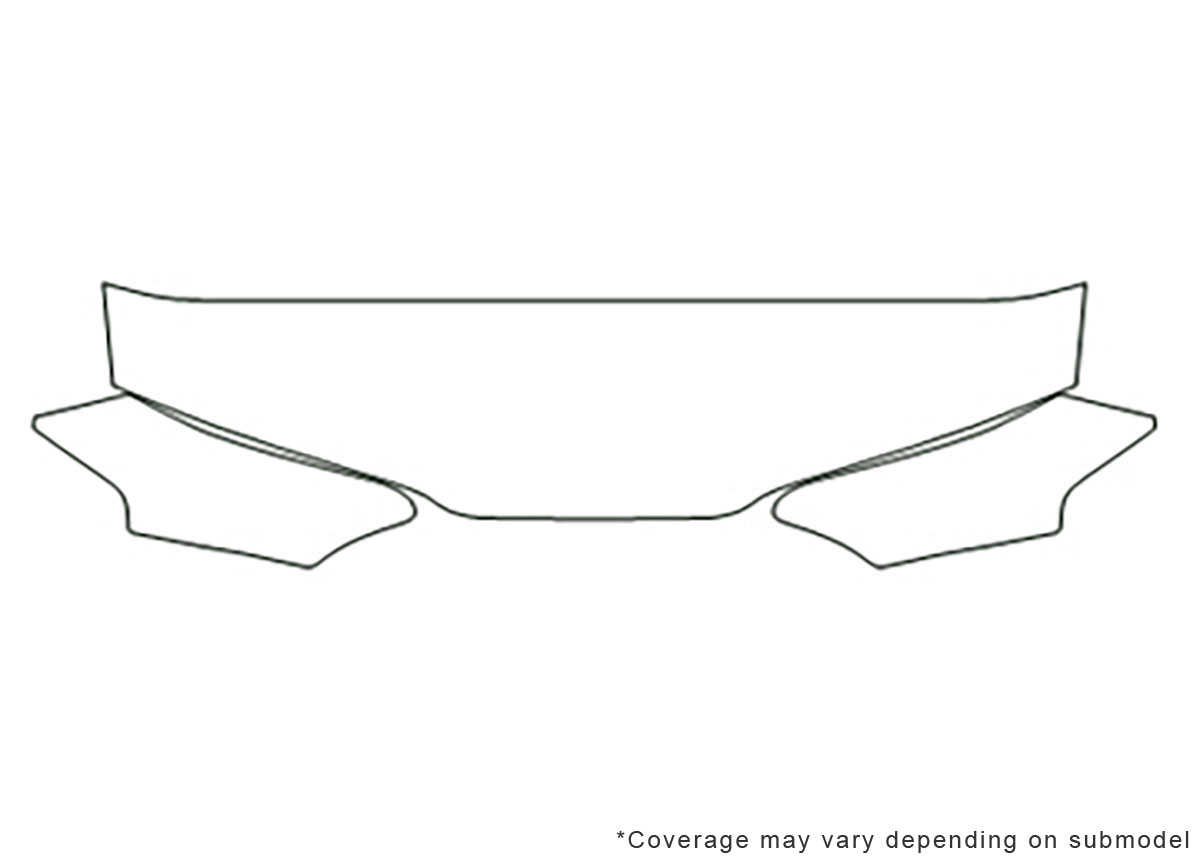 Avery Dennison™ Honda Prelude 1992-1996 Hood Precut PPF | Clear Bra PPF ...