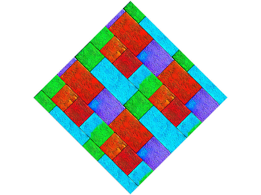 Rcraft™ Hopscotch Rainbow Brick Craft Vinyl | Brick Craft Sheets ...