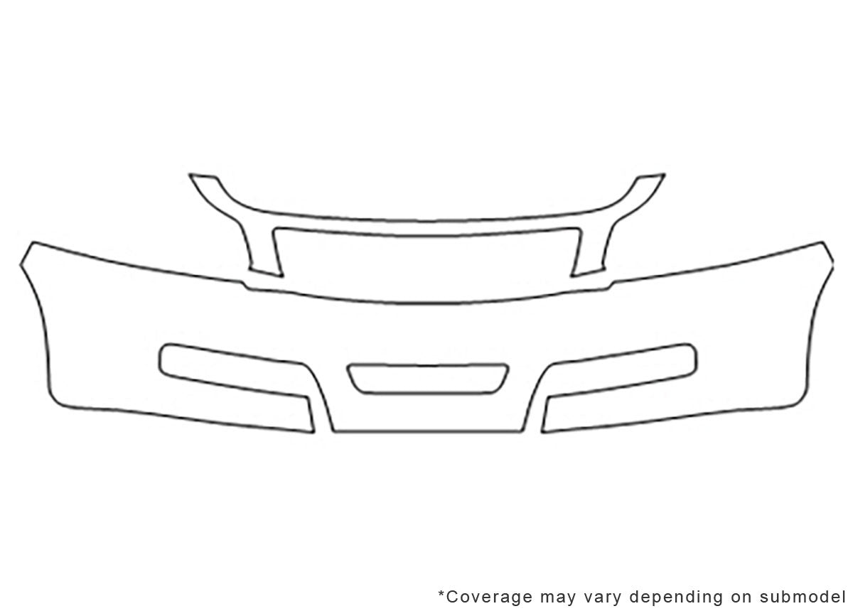 3M™ Infiniti G37 2008-2009 Bumper Precut PPF | Clear Bra PPF – Rvinyl