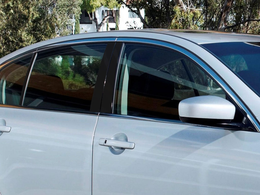 Infiniti Q40 2015-2015 Matte Back Pillar Post Cover | DIY Flat Black ...