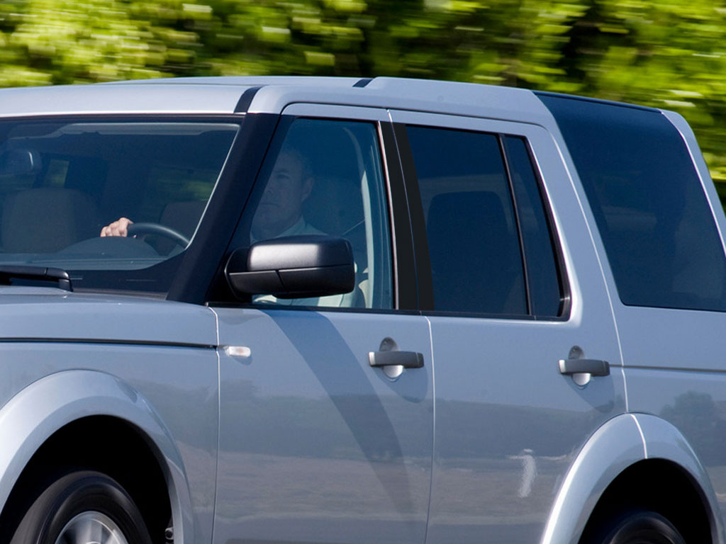 Land Rover LR3 2005-2009 Matte Back Pillar Post Cover | DIY Flat Black ...