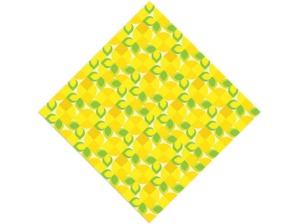 Rcraft™ Lemon Mosaic Lemon Craft Vinyl | Fruit Craft Sheets & Rolls ...