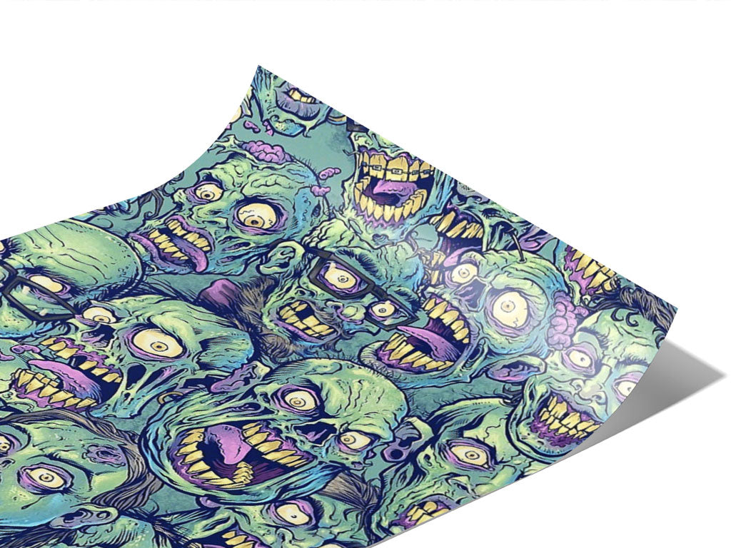 Rwraps™ Livor Mortis Zombie Vinyl Wrap | Zombie Print Car Wrap Film ...