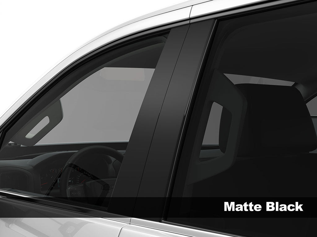 Porsche Macan 2015-2021 Matte Back Pillar Post Cover | DIY Flat Black ...