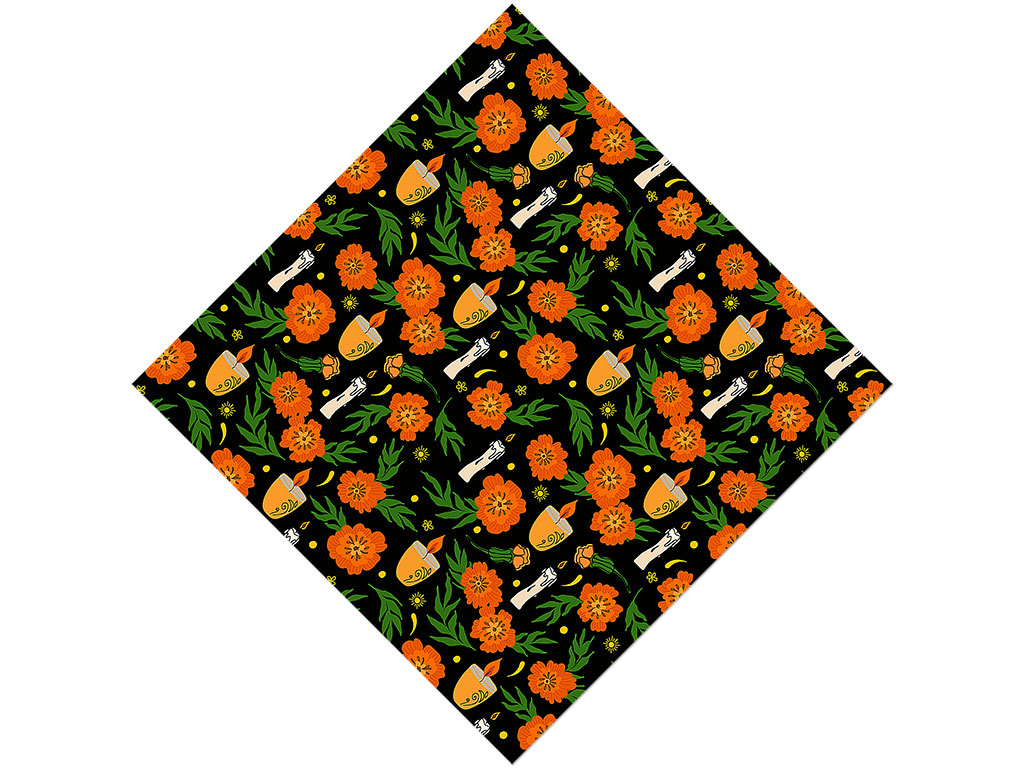 Rcraft™ Midnight Candlelight Day of the Dead Craft Vinyl | Day of the ...