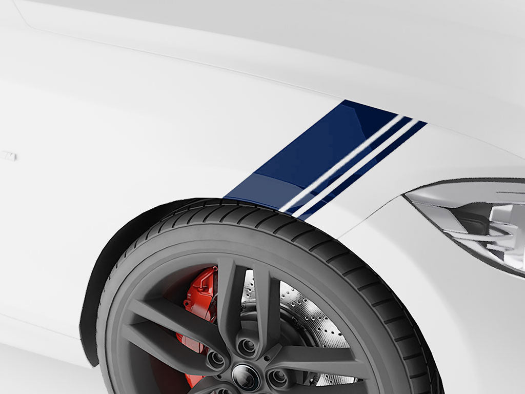 3M™ Deep Navy Blue Fender Stripes | Hash Marks – Rvinyl