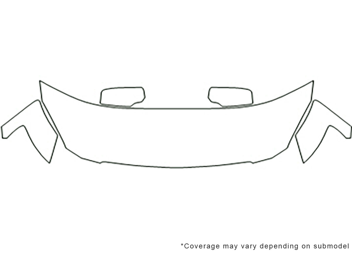3M™ Nissan Maxima 2007-2008 Hood Precut PPF | Clear Bra PPF – Rvinyl