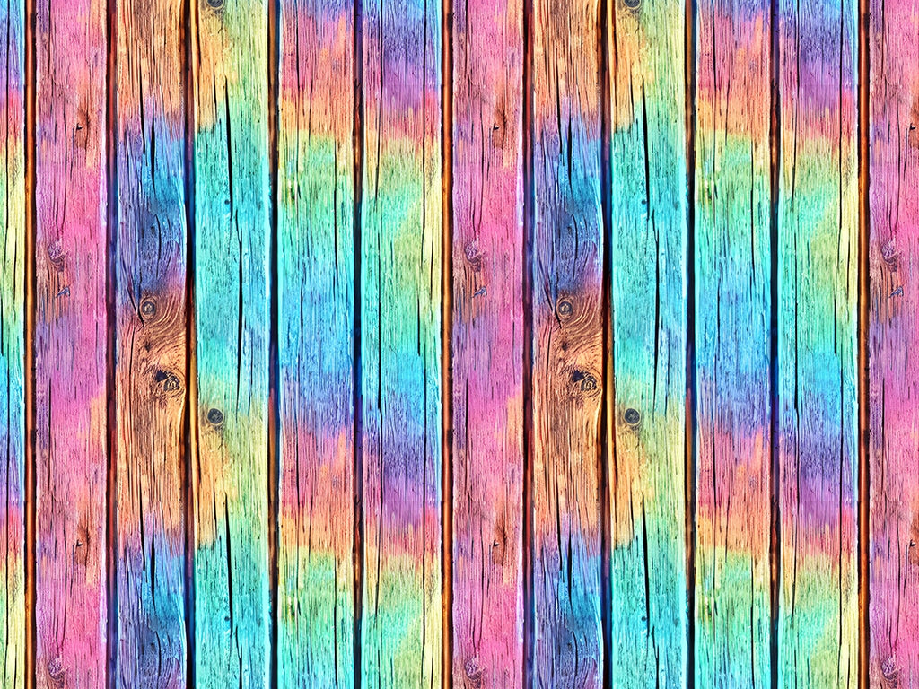 Rwraps™ Oil Spill Rainbow Wood Plank Vinyl Wrap | Wood Plank Print Car ...
