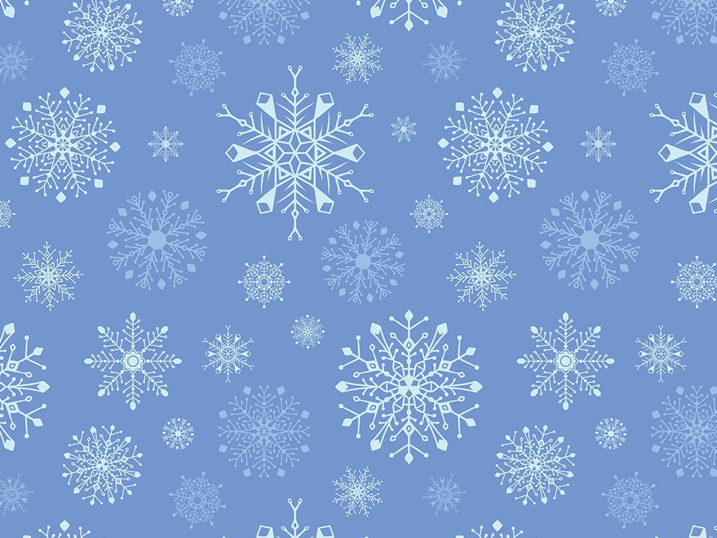 Rwraps™ Out Cold Snowflake Vinyl Wrap | Snowflake Print Car Wrap Film ...