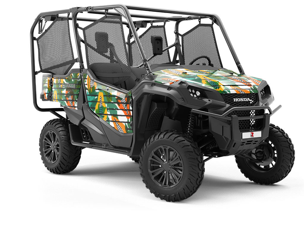 Rwraps™ Papa Yeah Papaya Vinyl Wrap | Fruit Print Car Wrap Film – Rvinyl