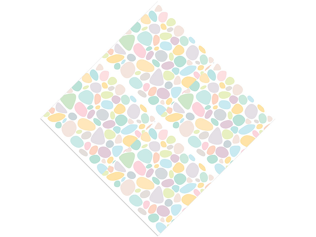 Rcraft™ Pastel Rainbow Colorful Cobblestone Craft Vinyl | Cobblestone ...